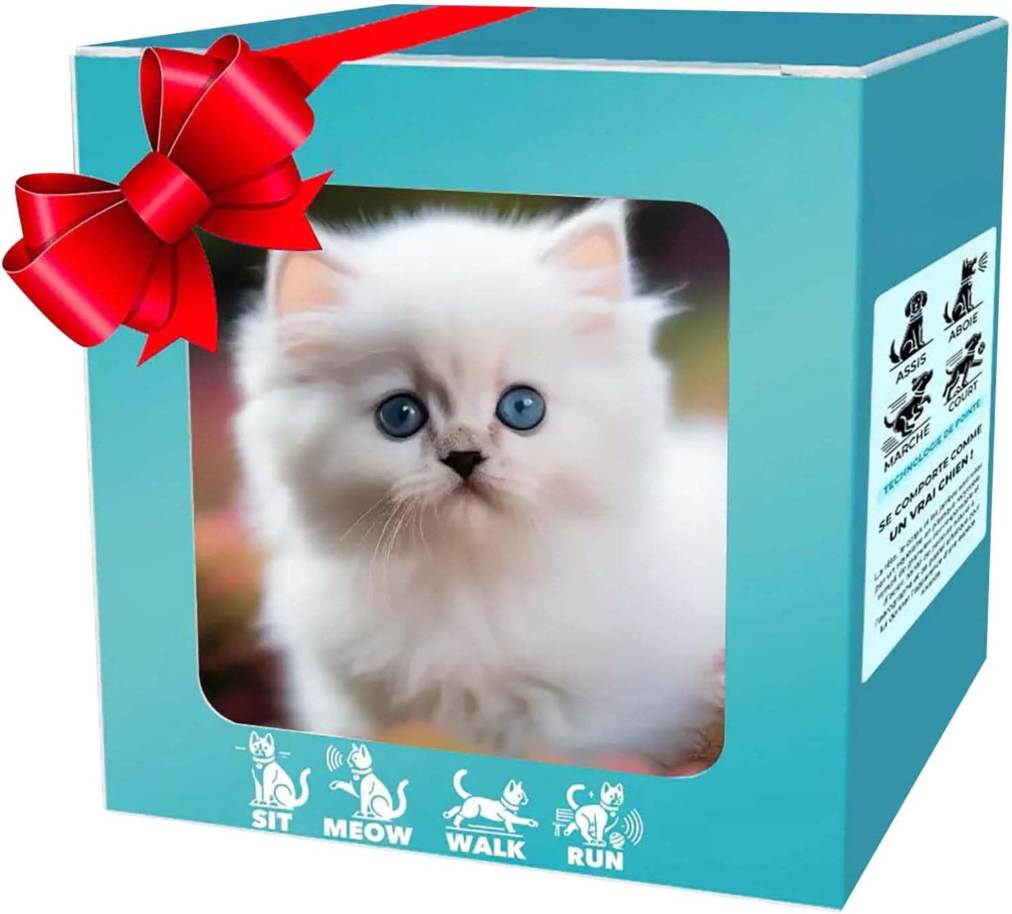 2025 New My Realistic Robot Cat，Robot Cat, That Acts Like A Real Pets ...