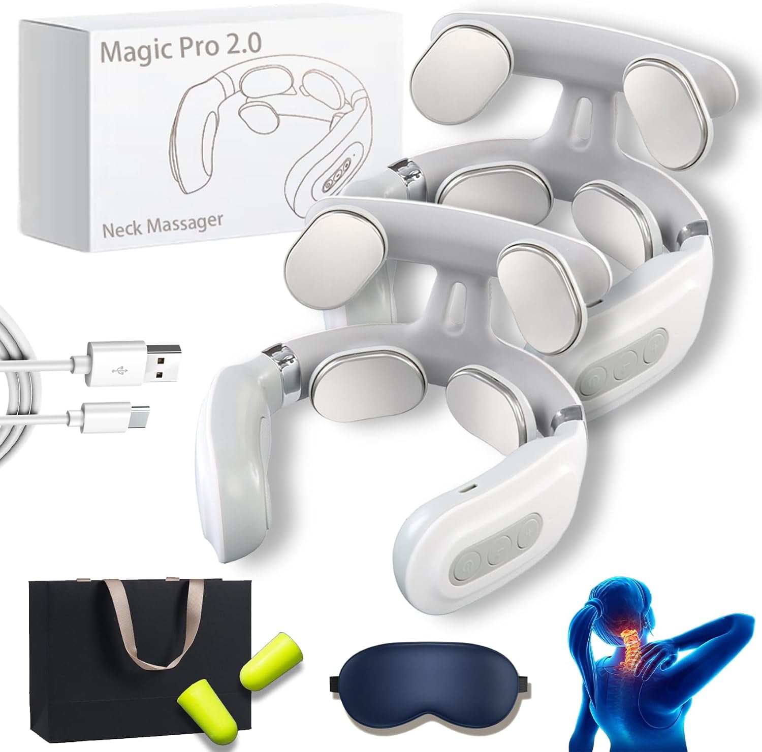 2025 New Myvitality Magic Pro 2.0 Neck Massager, My Vitality Magic Pro ...