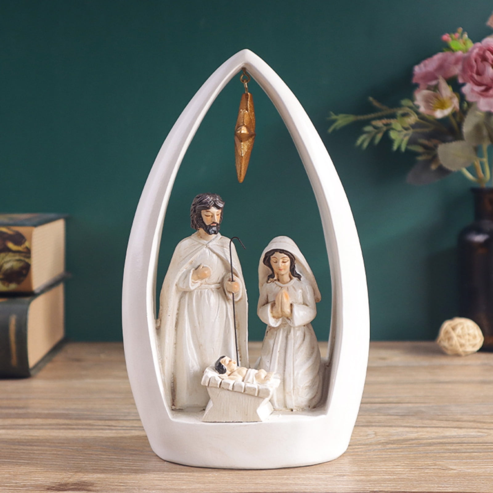 2025 New Nativity Scene Statue Sets for Christmas Holy Family Scene ...