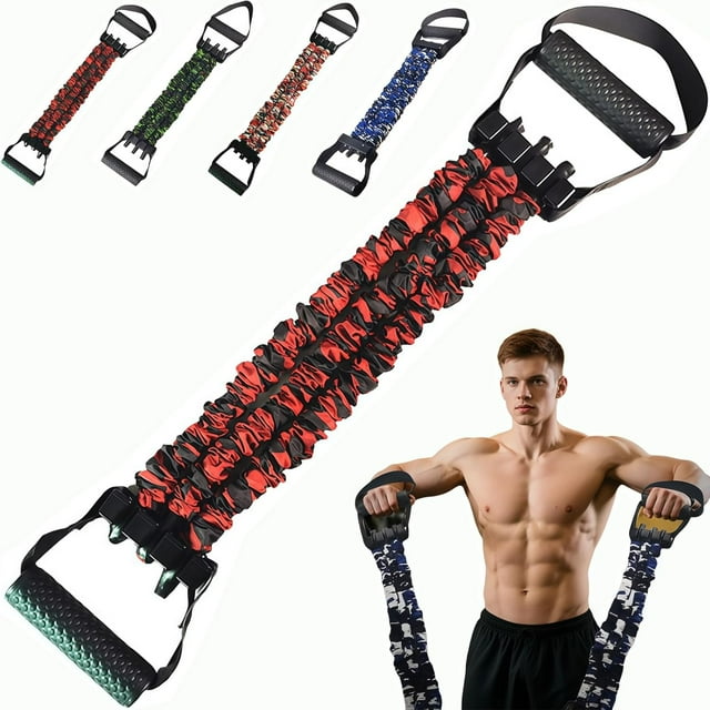 2025 New Natural Latex 3-Hole Resistance Stretcher, 3-Way Natural Latex ...