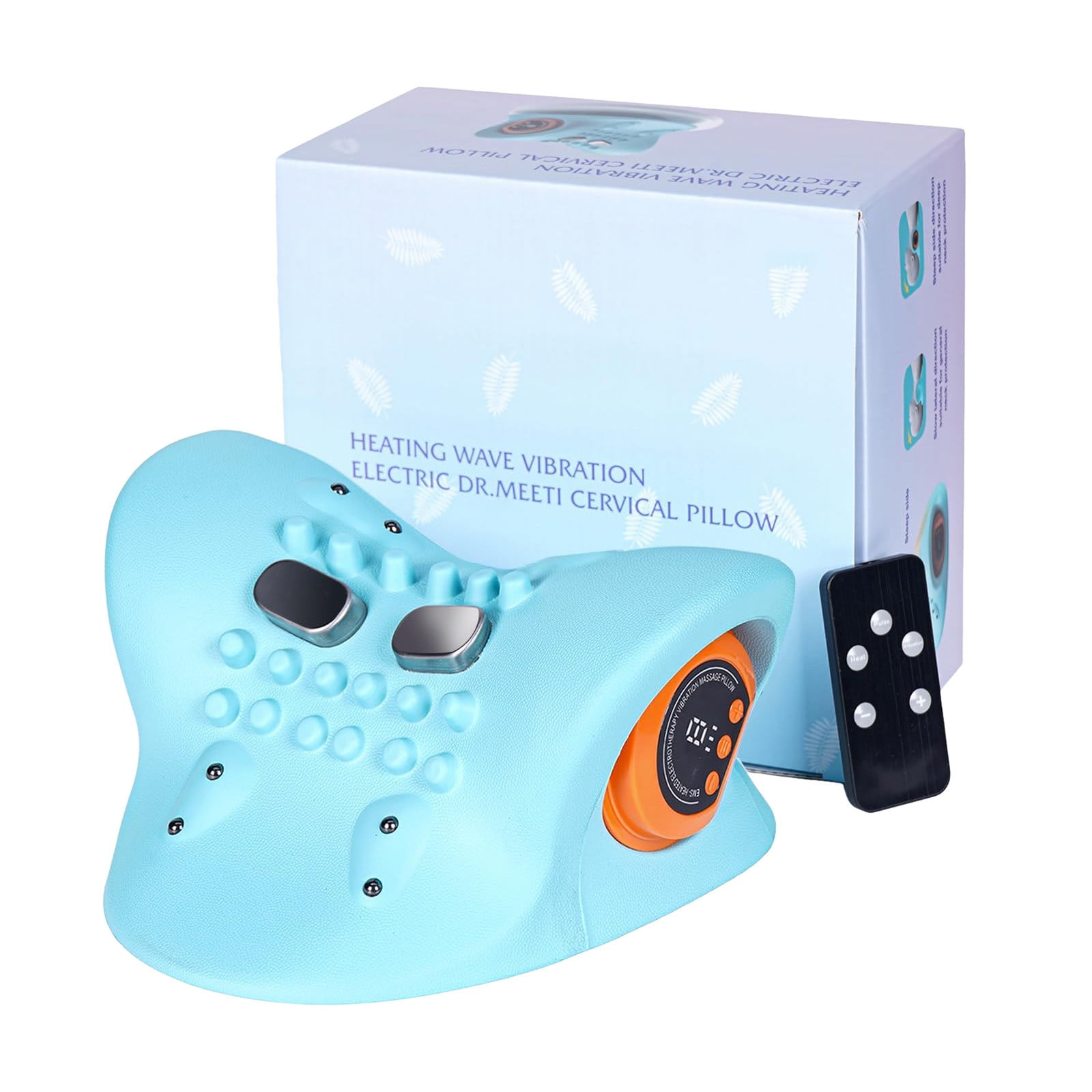 2025 New Neck Massager Electric 6 Levels Massage Intensity Heated Neck ...