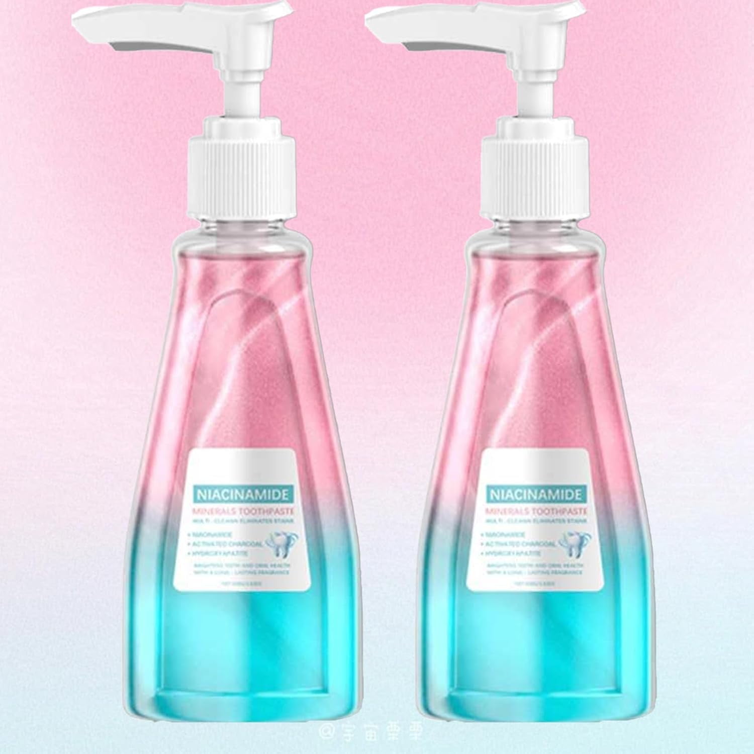 2025 New Niacinamide Toothpaste, Niacinamide Whitening Toothpaste, Natural Deep Cleaning, Triple ...