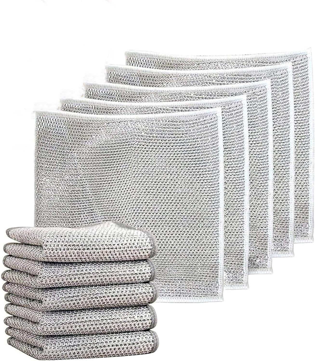 2025 New Non Scratch Wire Dishcloth, cleaning cloth,Soft Wire ...