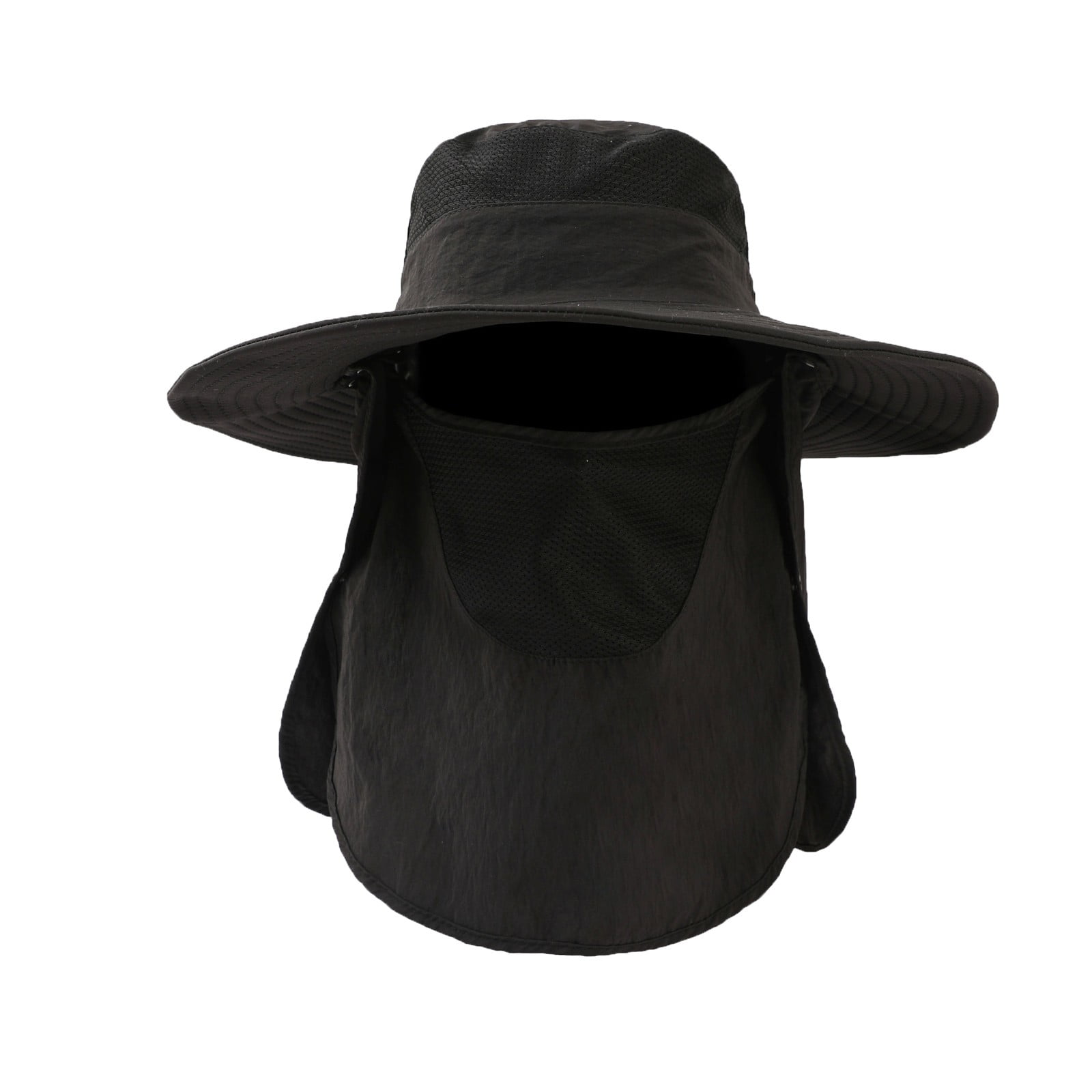 2025 New Oversize L/XL/XXL Sun Hats for Men Neck Flap Waterproof Quick ...