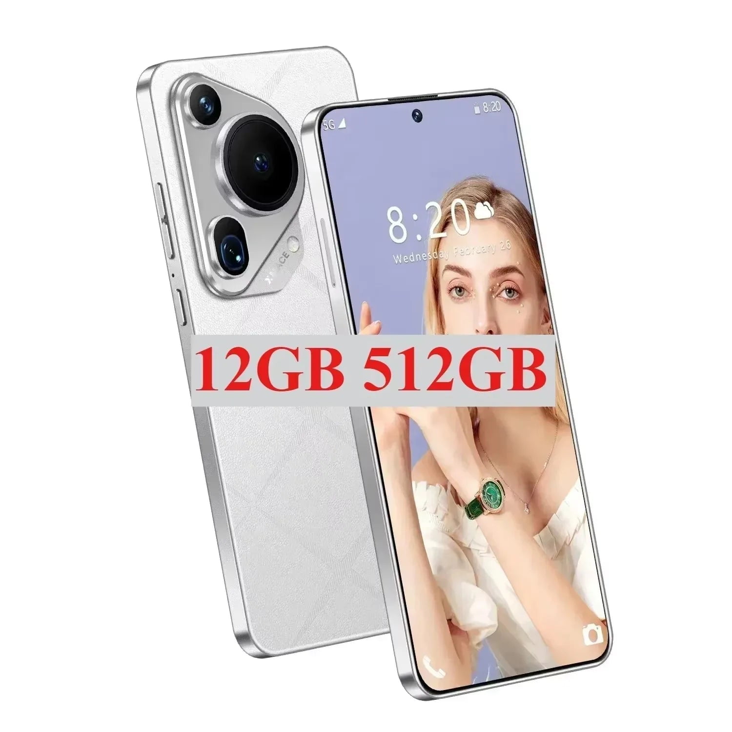 2025 New P70 Ultra Cell Phone 7.3 HD Screen SmartPhone 16G+1T 5G Dual ...