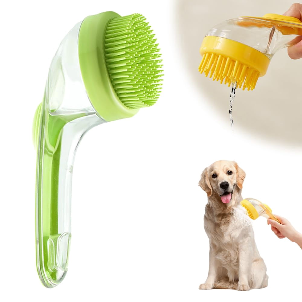 2025 New Pet Bath Brush, Dog Scrubber for Bath Dog Grooming Massage ...