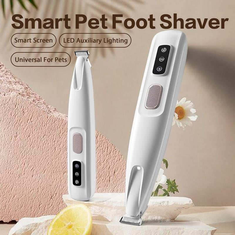 2025 New Pet Paw Trimmer 1Pack,Rechargeable Quiet Hair Trimmer for Pets ...