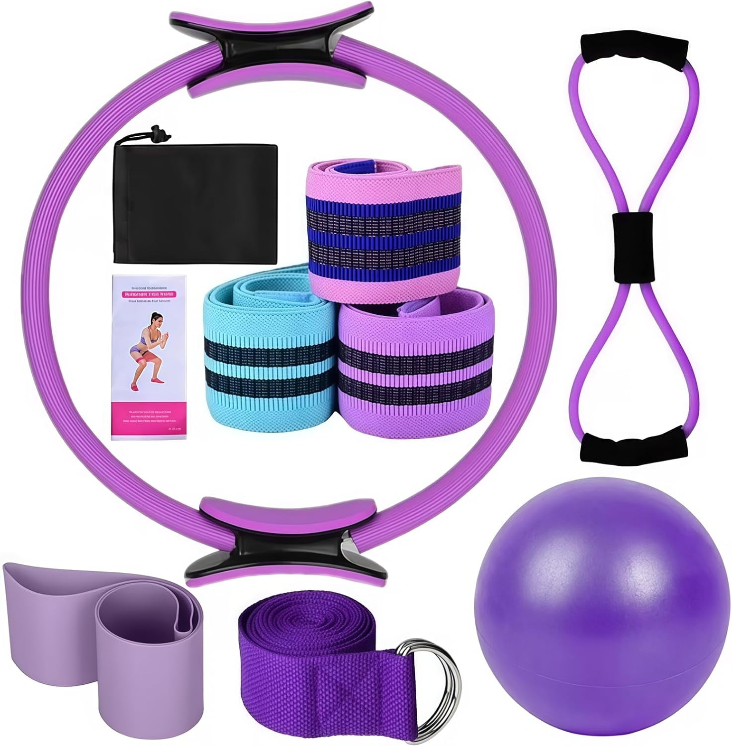 2025 New Pilates Essentials Kit for Women, Pilates Kit for Home ...
