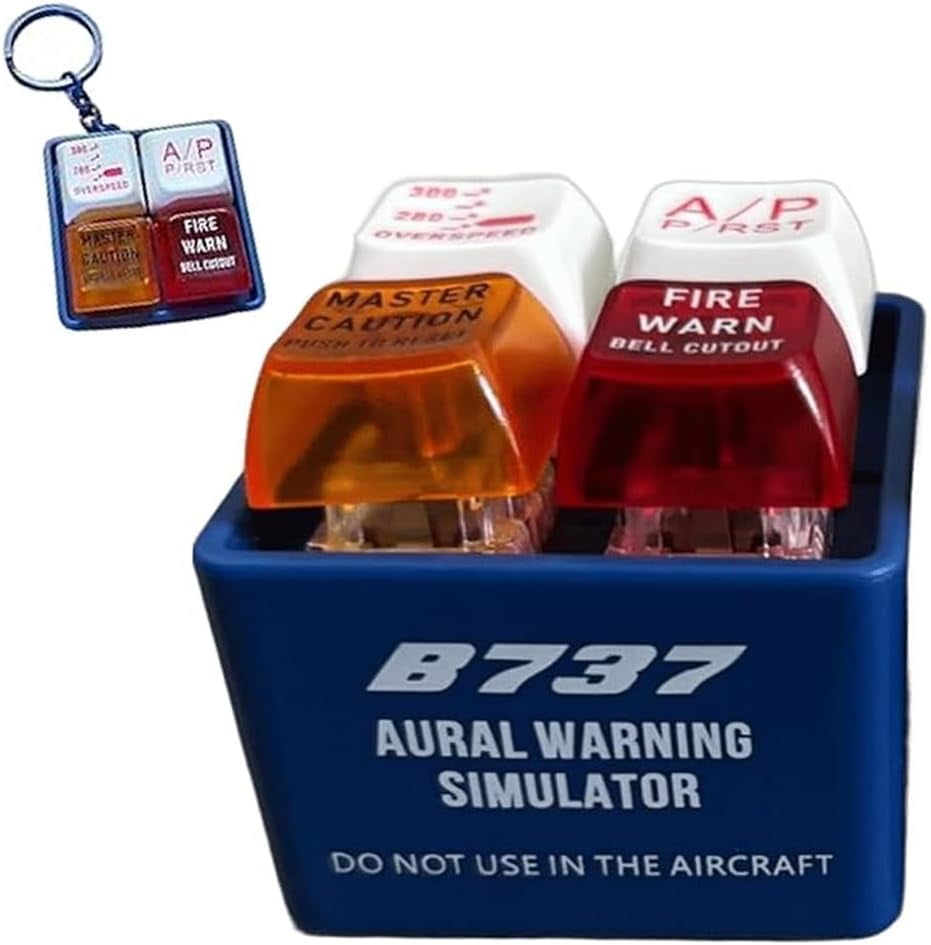 2025 New Pilot and Crew Alert Keychain Egpws Terrain Alert Keychain ...
