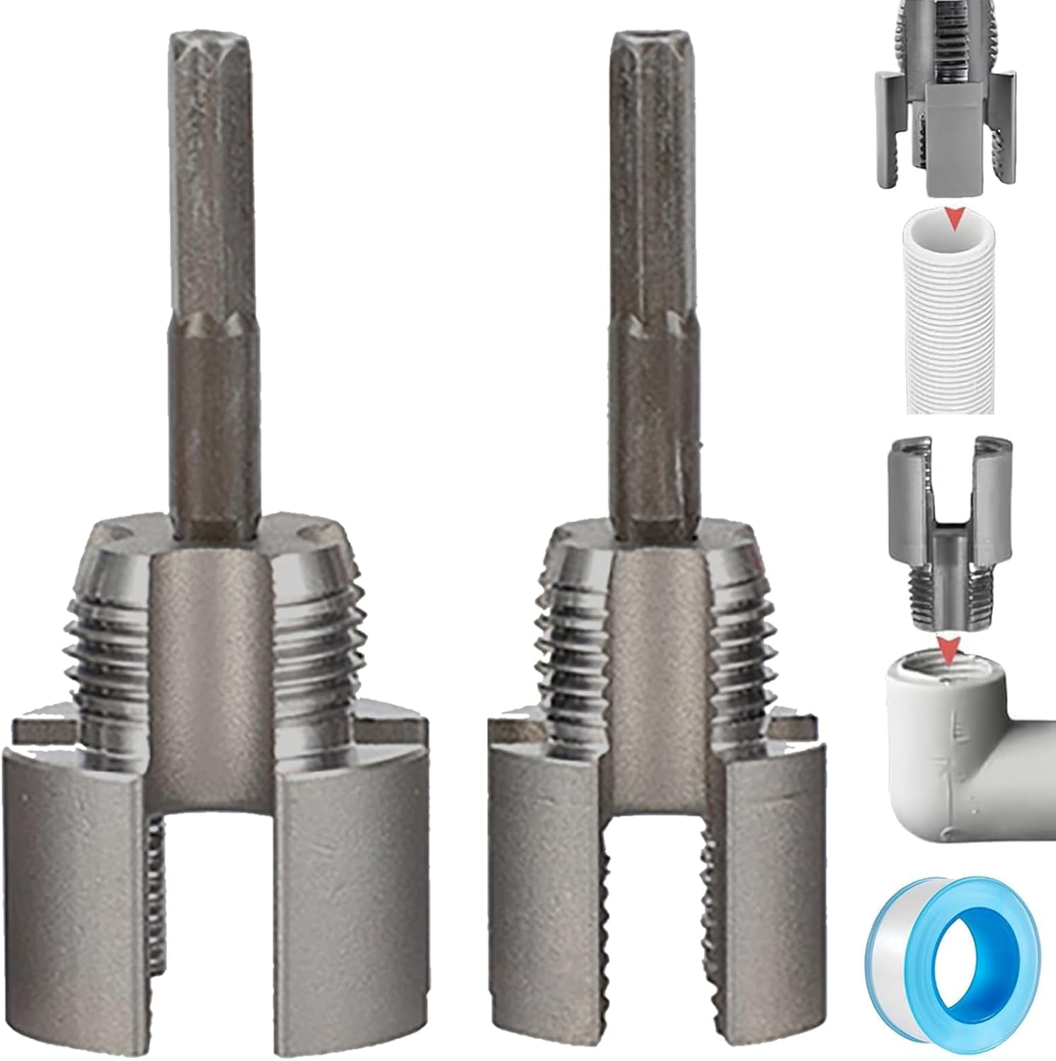 2025 New Pipe Threading Tool, Integrated Internal & External Pipe ...