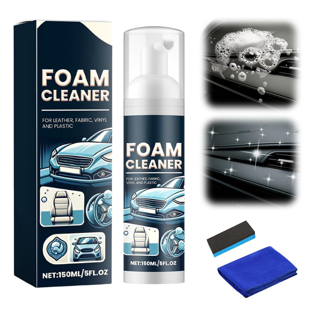 2025 New Polishing Cleaner Car Interior, Car Interior Faom Cleaner ...
