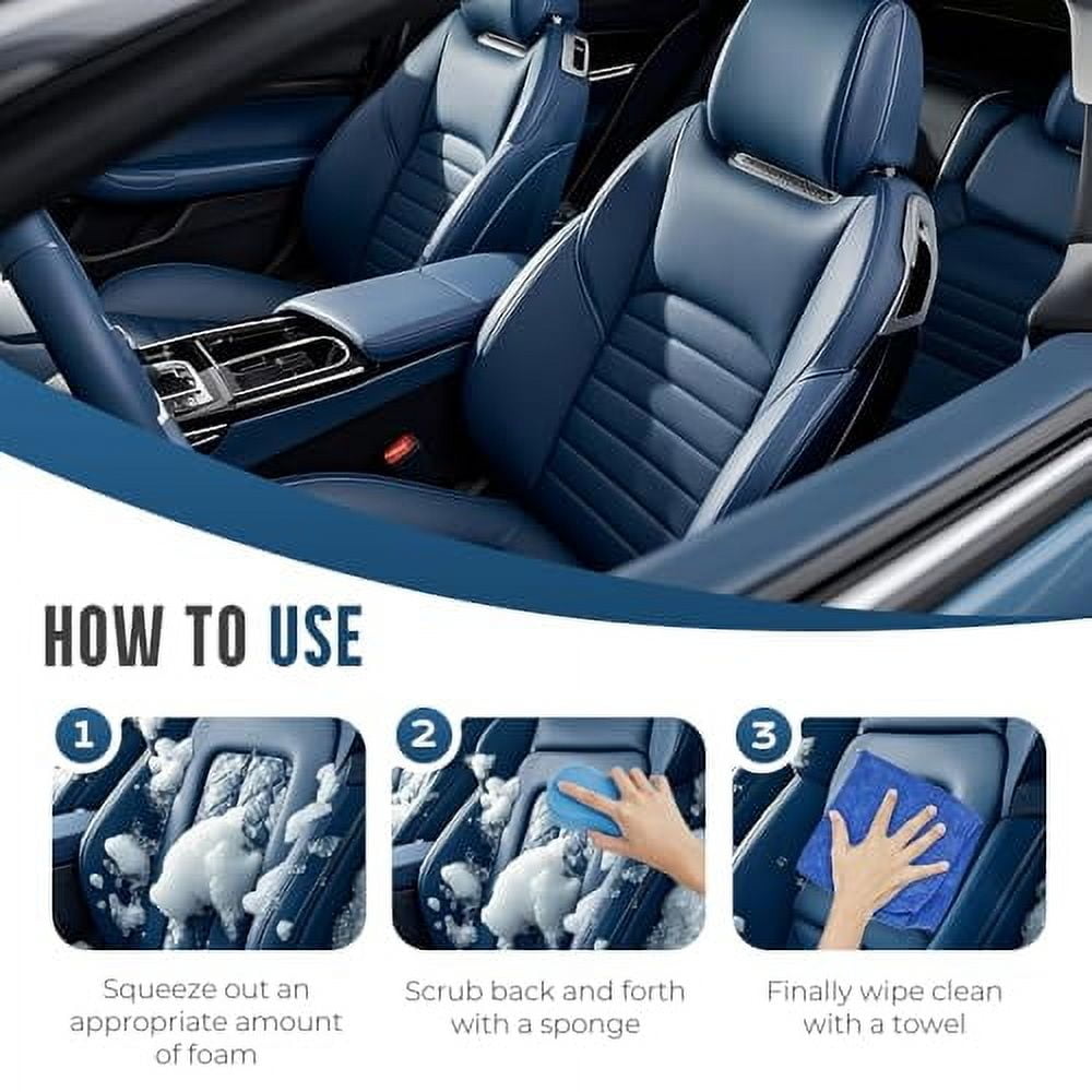 2025 New Polishing Cleaner Car Interior, Car Interior Faom Cleaner ...