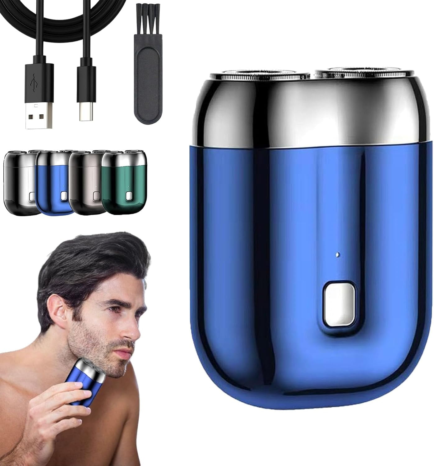 Mini Razor Dual Head Portable, New Model Mini Dual-Head Electric Shaver ...