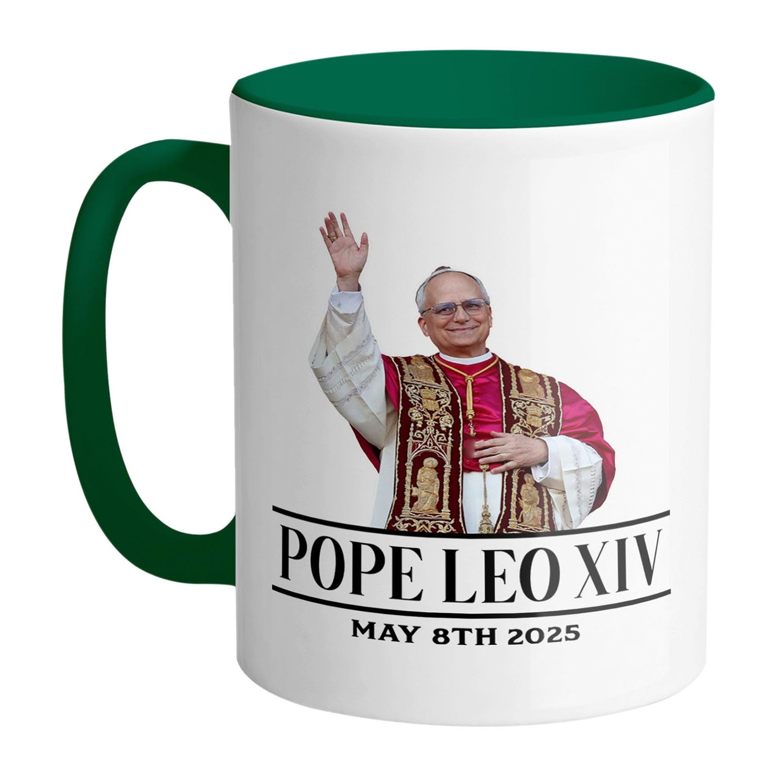 2025 New! Pope Leo Xiv Commemorative Coffee Mug (400Ml), First American ...