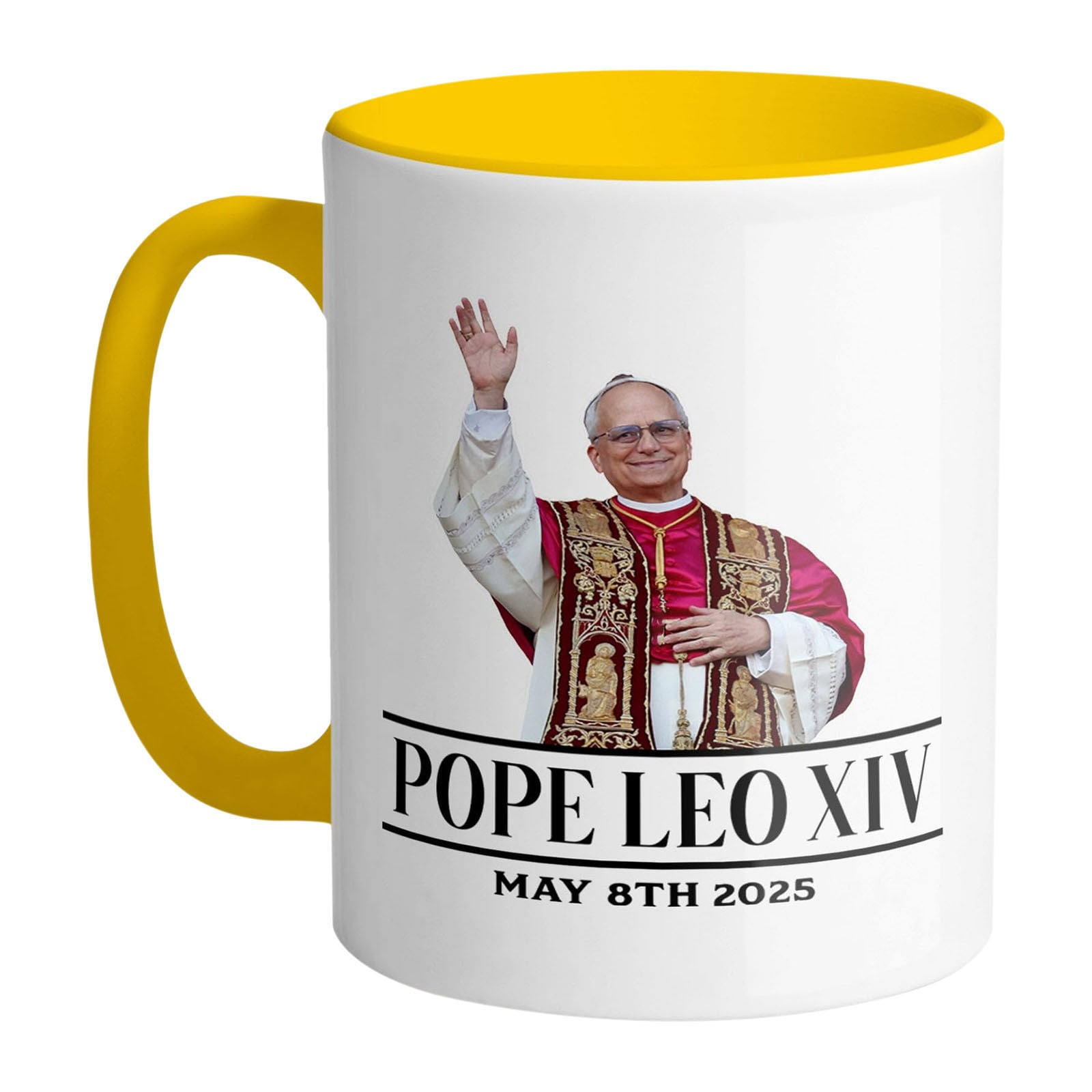 2025 New! Pope Leo Xiv Commemorative Coffee Mug (400Ml), First American ...