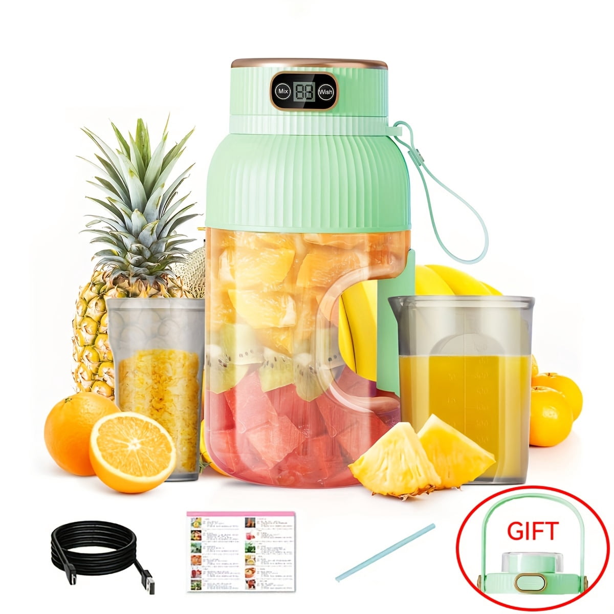 2025 New Portable Juicer Cup - Versatile Small Travel Blender with ...