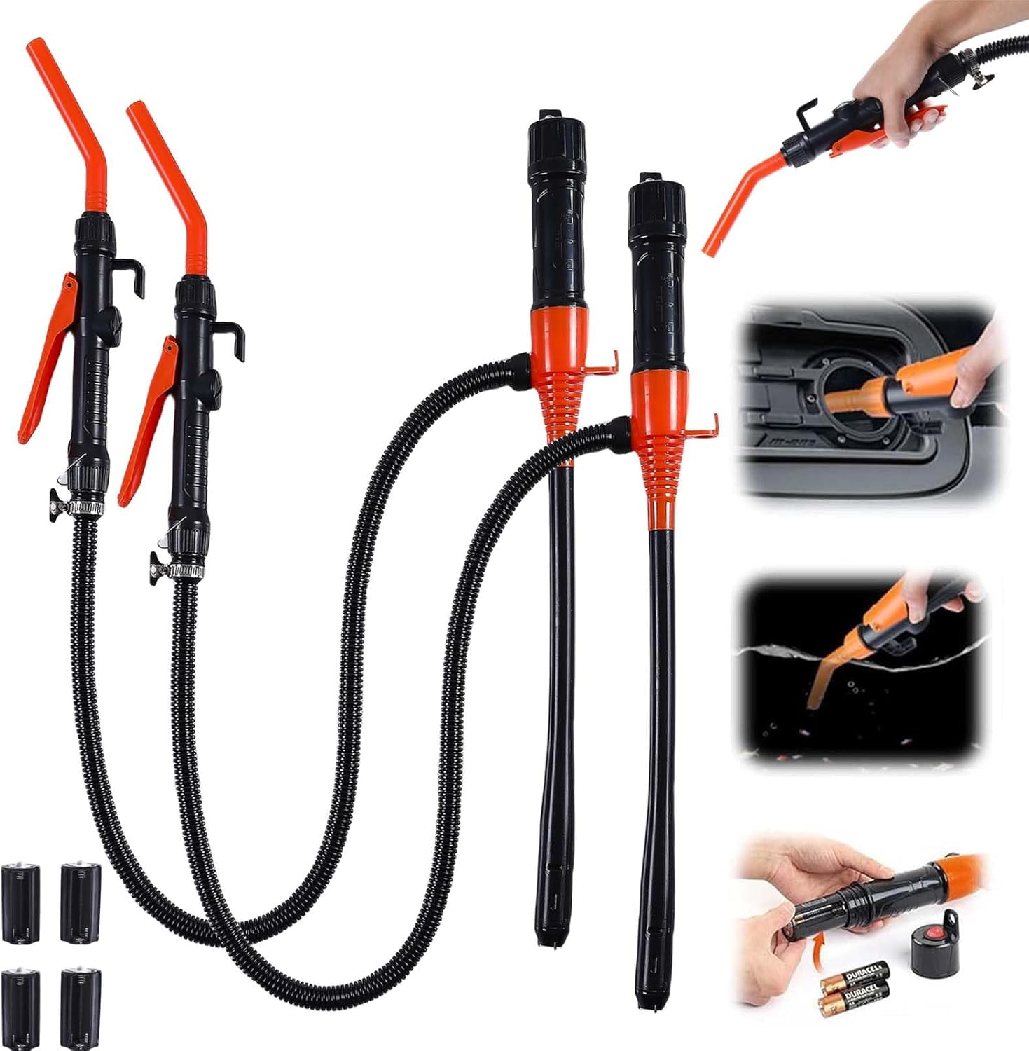 2025 New Portable Power Battery Pump for Gas, Battery Operated Electric ...