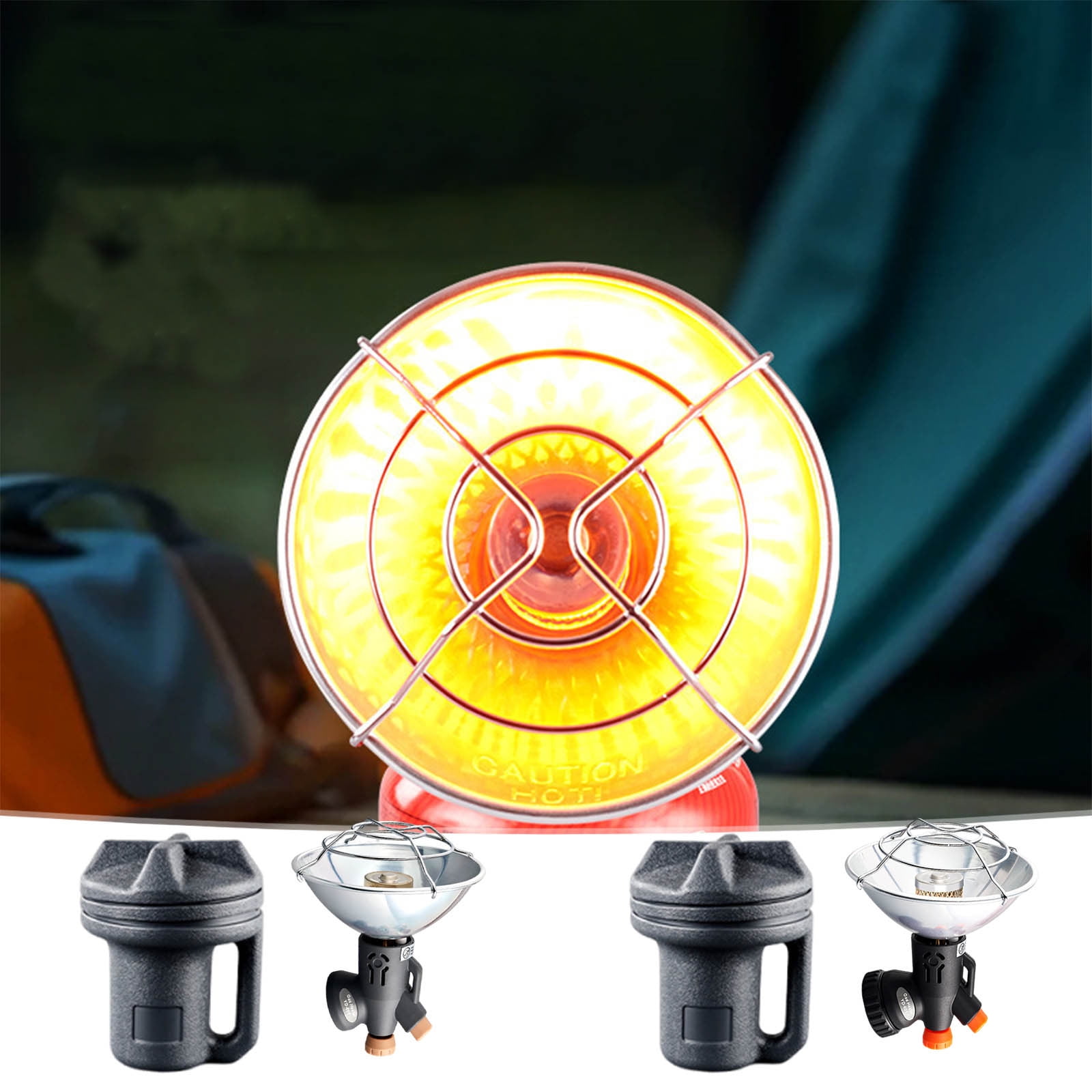 2025 New Portable Propane Tent Heater for Camping, Mini Camping Heater ...