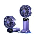 2025 New Portable Rechargeable Handheld Fan with USB Display – Perfect ...