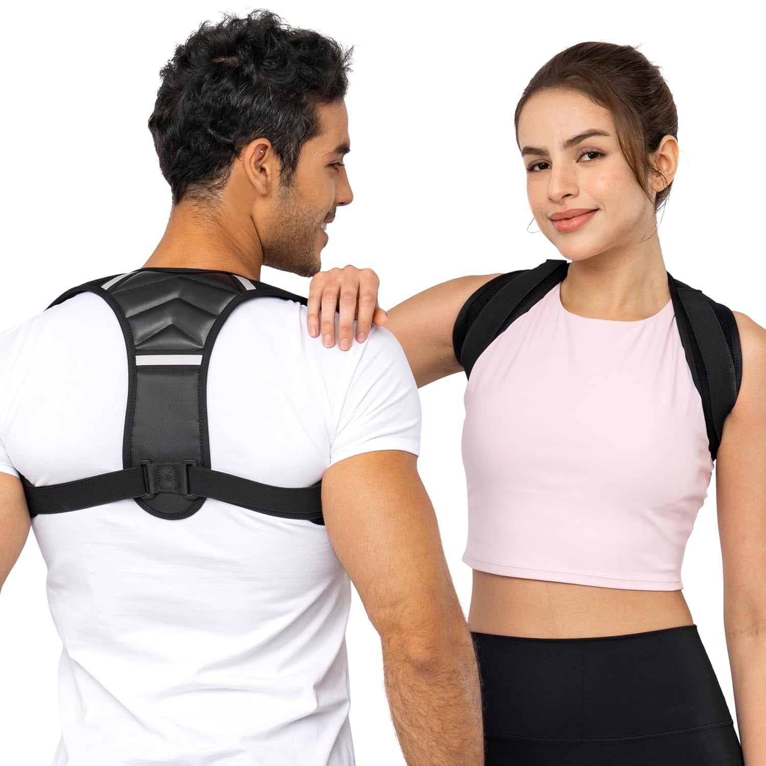 2025 New Posture Corrector for Men & Women - Adjustable Back Brace for ...