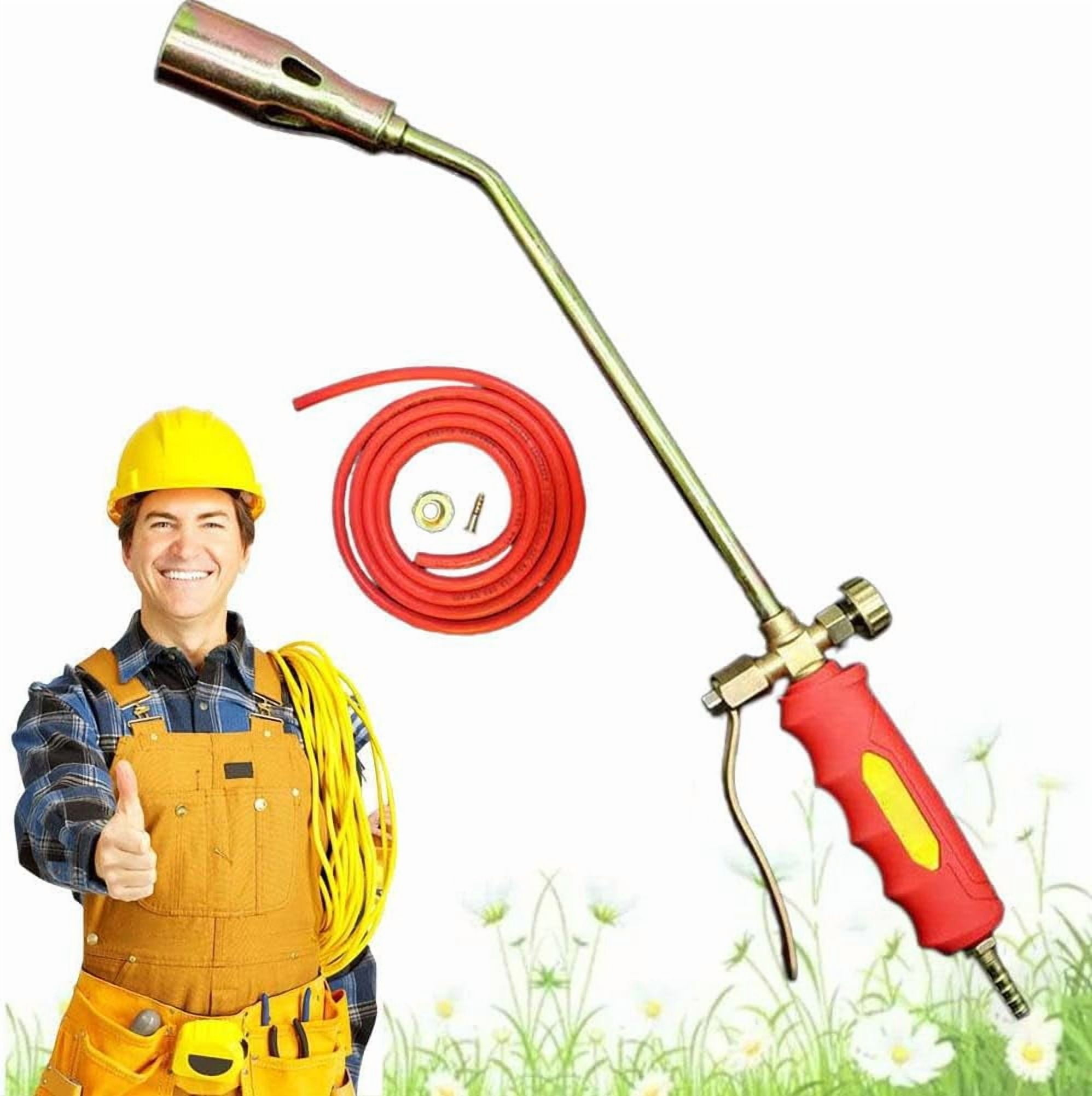 2025 New Propane Torch Weed Burner Kit, Flame Thrower Weed Burner Torch ...