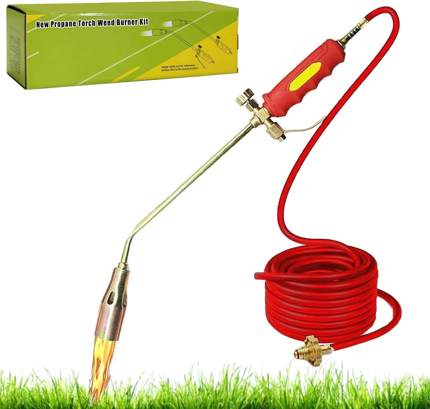 2025 New Propane Torch Weed Burner Kit, Portable Propane Torch Weed ...