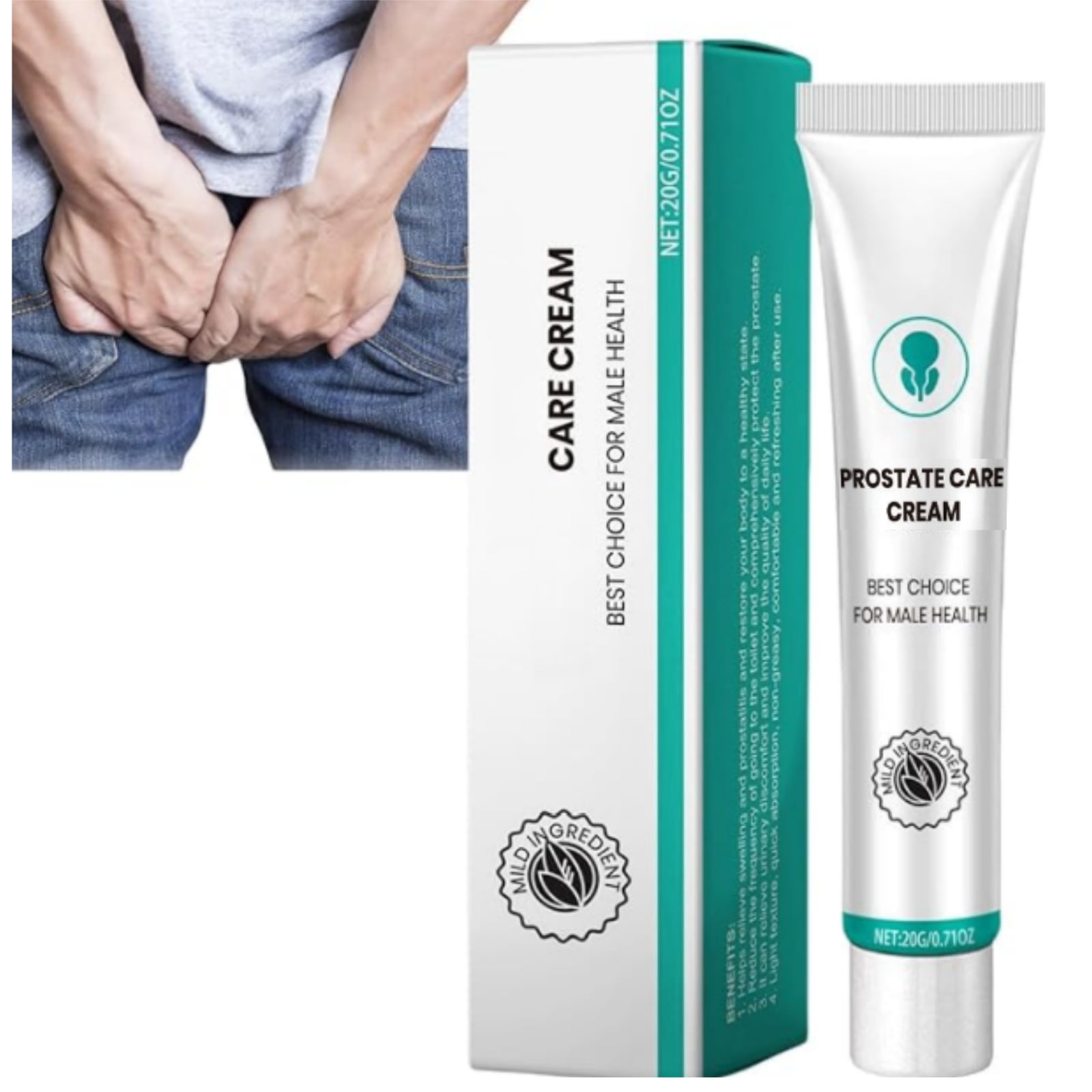 2025 New Prostate Health Care Cream for Men, Reducing Bathroom Trips ...