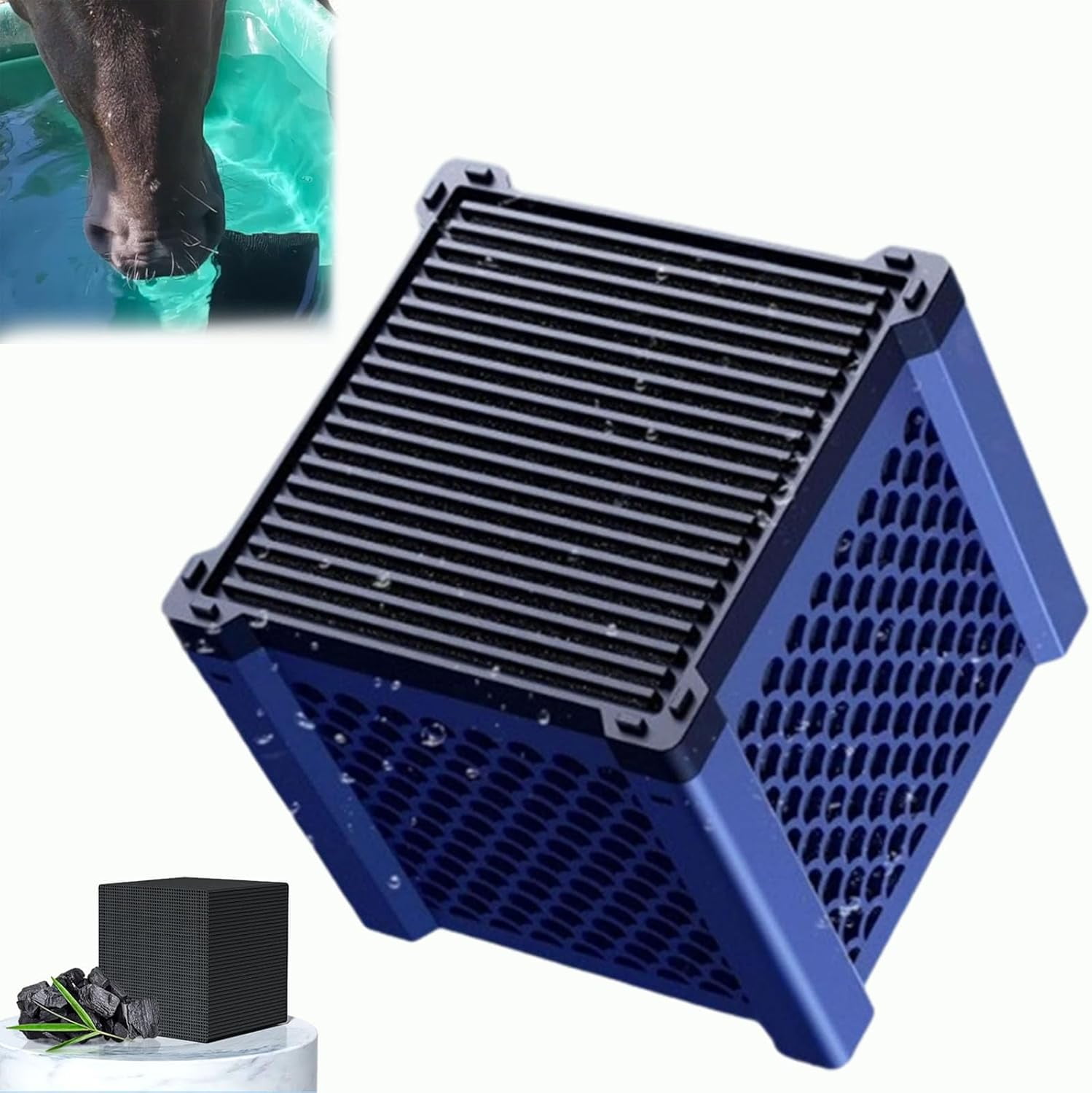 2025 New Pure Cube Water Trough Filter, Activated Carbon for Pond ...