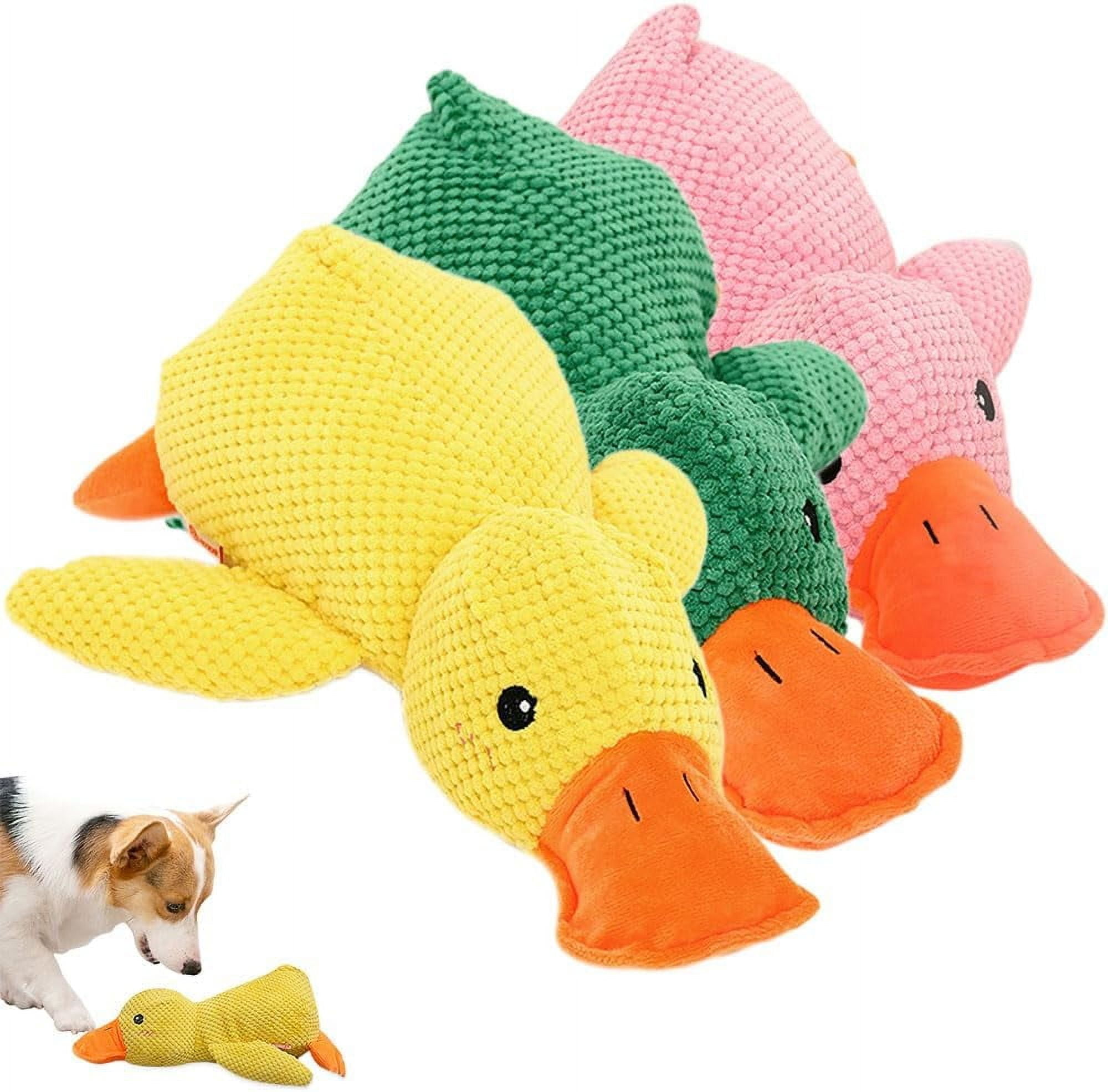 2025 New Quack-Quack Duck Dog Toy, 9in The Mellow Dog Calming Dogs ...