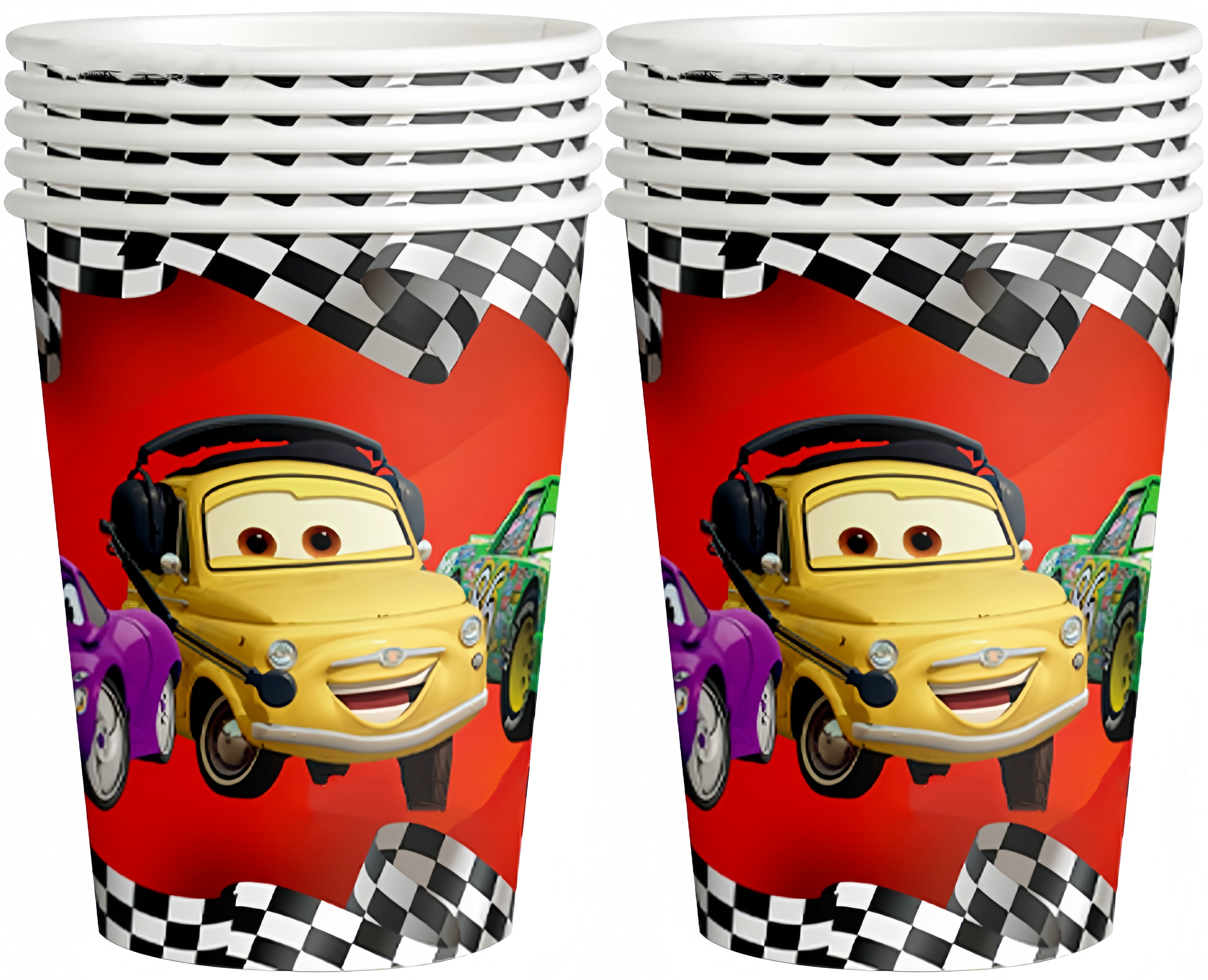 2025 New Race Cars Party Supplies Set - Happy Birthday Race Cars ...