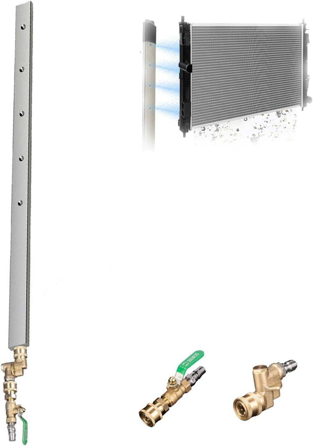 2025 New Radiator Cleaning Wand,Pressure Washer Wand, Auto Water Tank ...