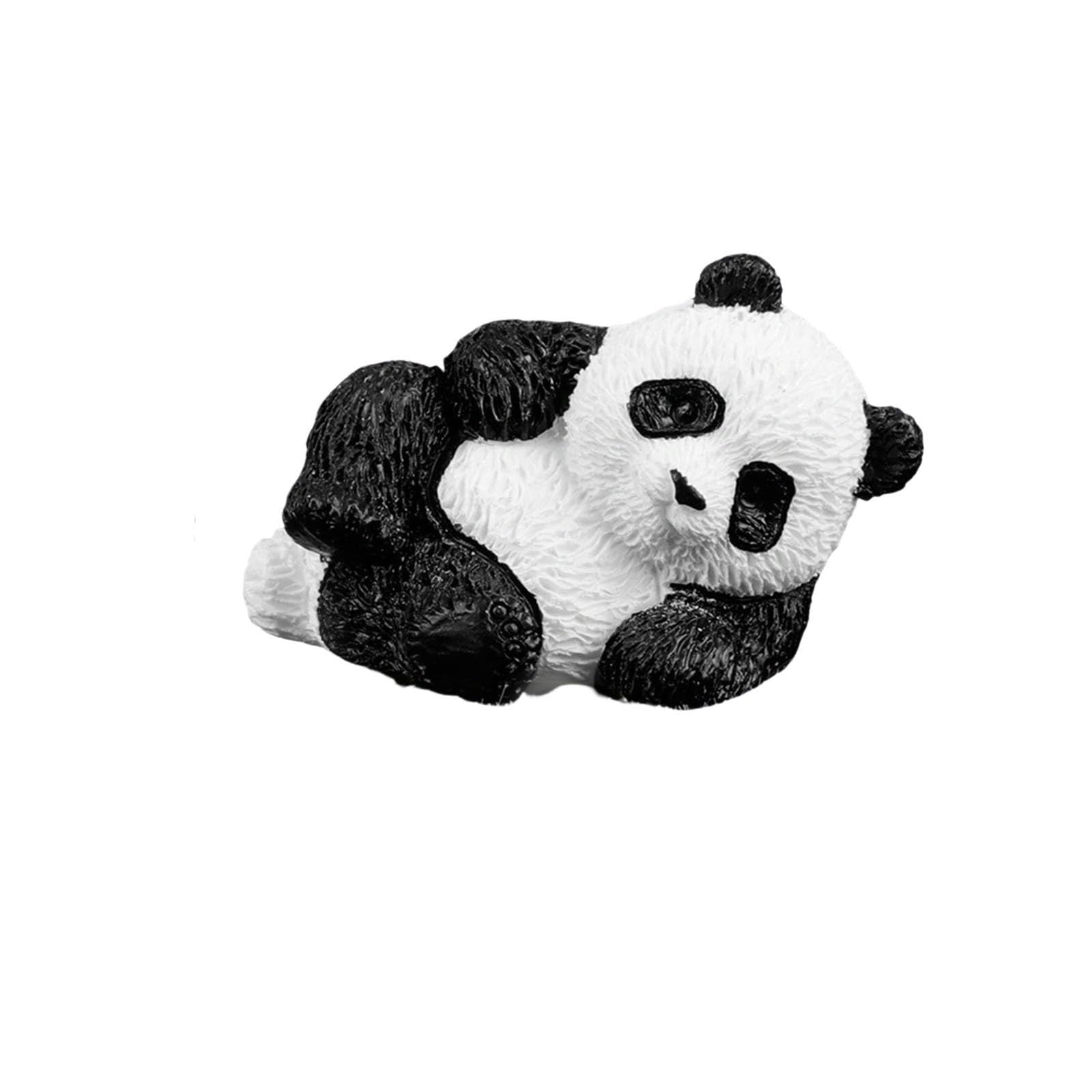 2025 New Resin Panda Decor Set - Cute Mini Panda Figurines for Birthday ...