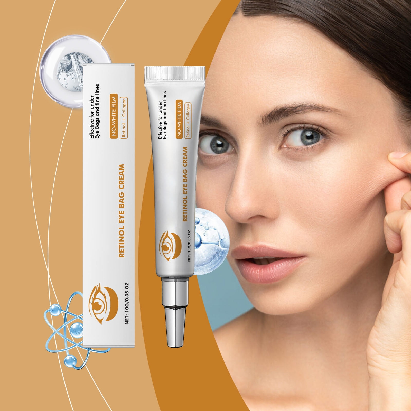 2025 New Retinol Eyebag Cream for Puffiness, Dark Circles & Fine Lines, Wrinkle, Anti-Aging ...
