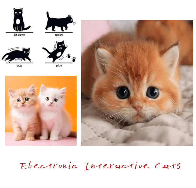 2025 New Robot Cat, My Realistic Robotic Cat, Robot Kitty That Acts ...