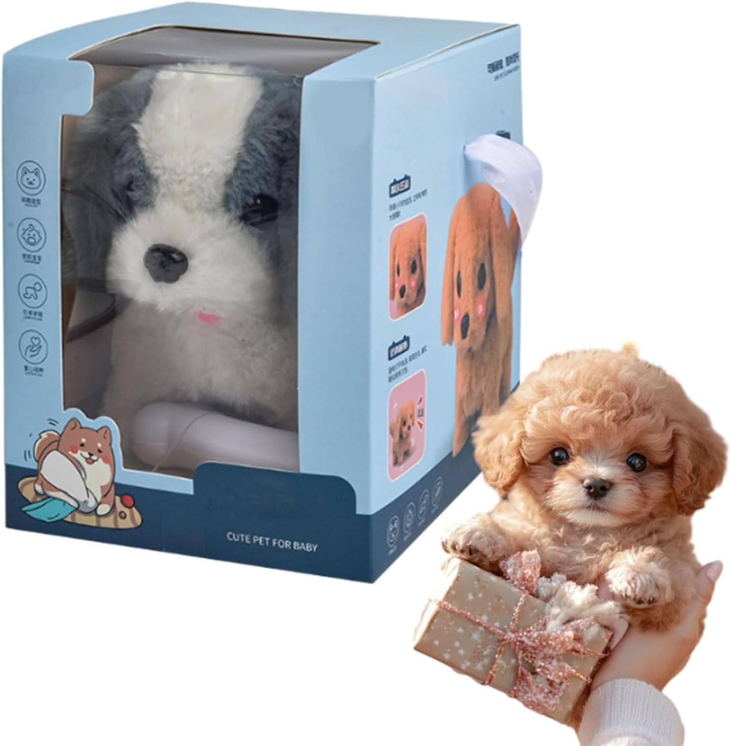 2025 New Robot Dog, Ai Robotic Dog, Kidora Toys - My Realistic Robot ...