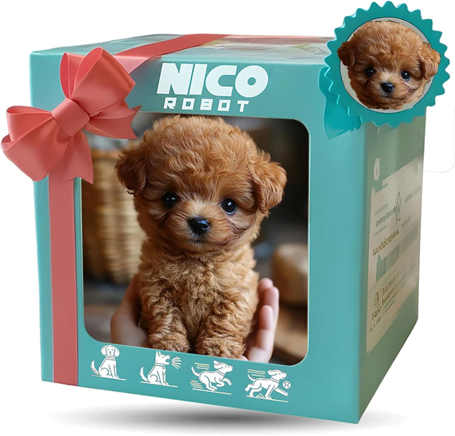 2025 New Robot Dog, Realistic Robot Puppy That Acts Like A Real Puppy ...