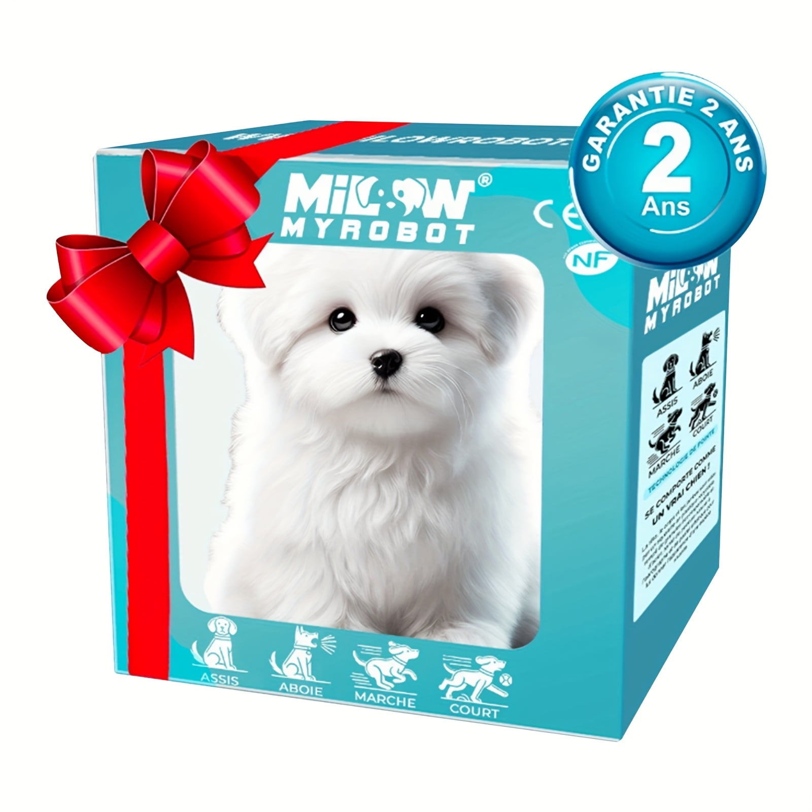 2025 Realistic Robot Dog - Interactive Walking & Barking Pet with ...