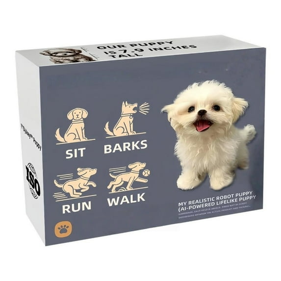 2025 New Robot Dog, Robot Puppy That Acts Like A Real Puppy, Nicoo - My ...