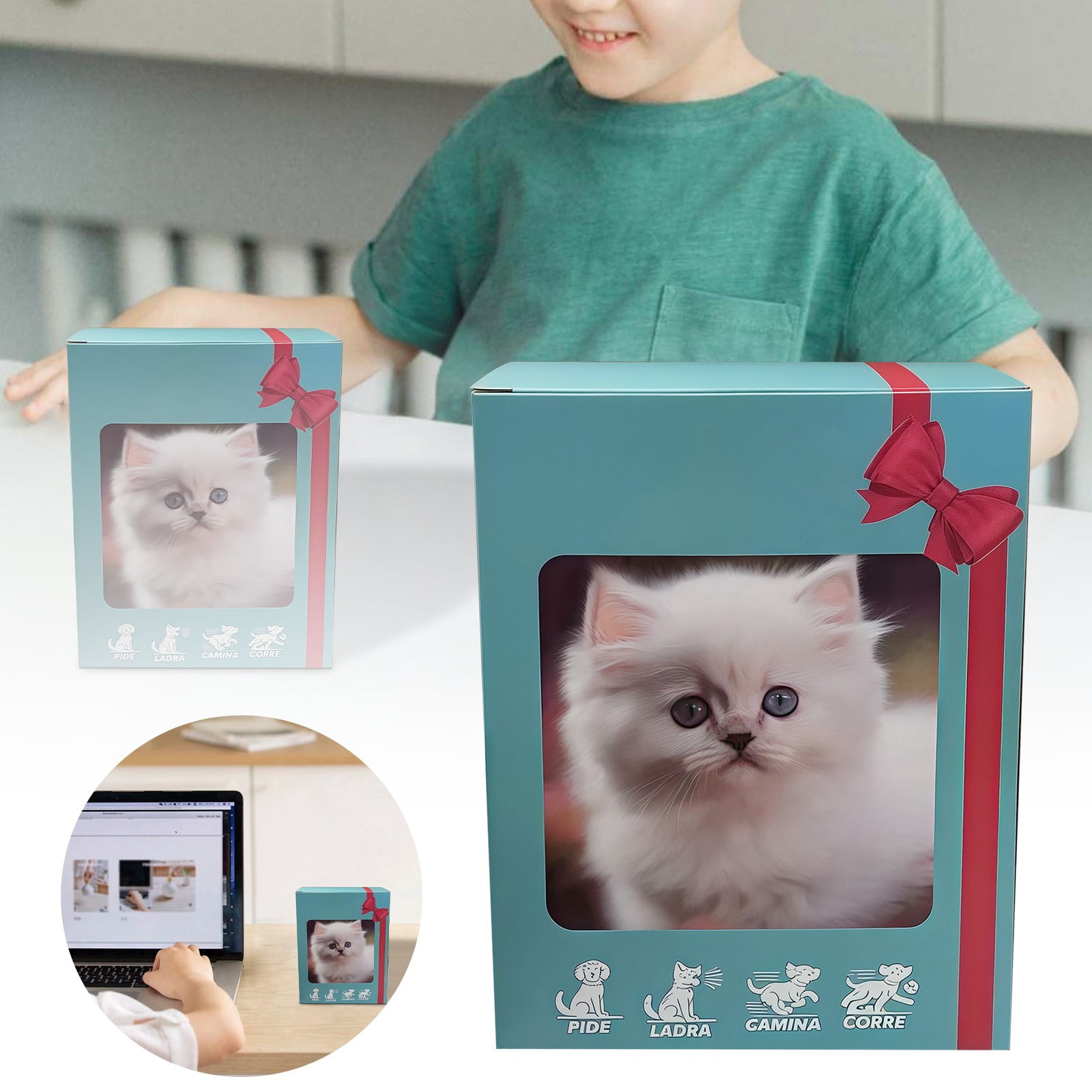 2025 New Robotic Cats Realistic Robot Cat Ai Realistic Robot Cat That ...