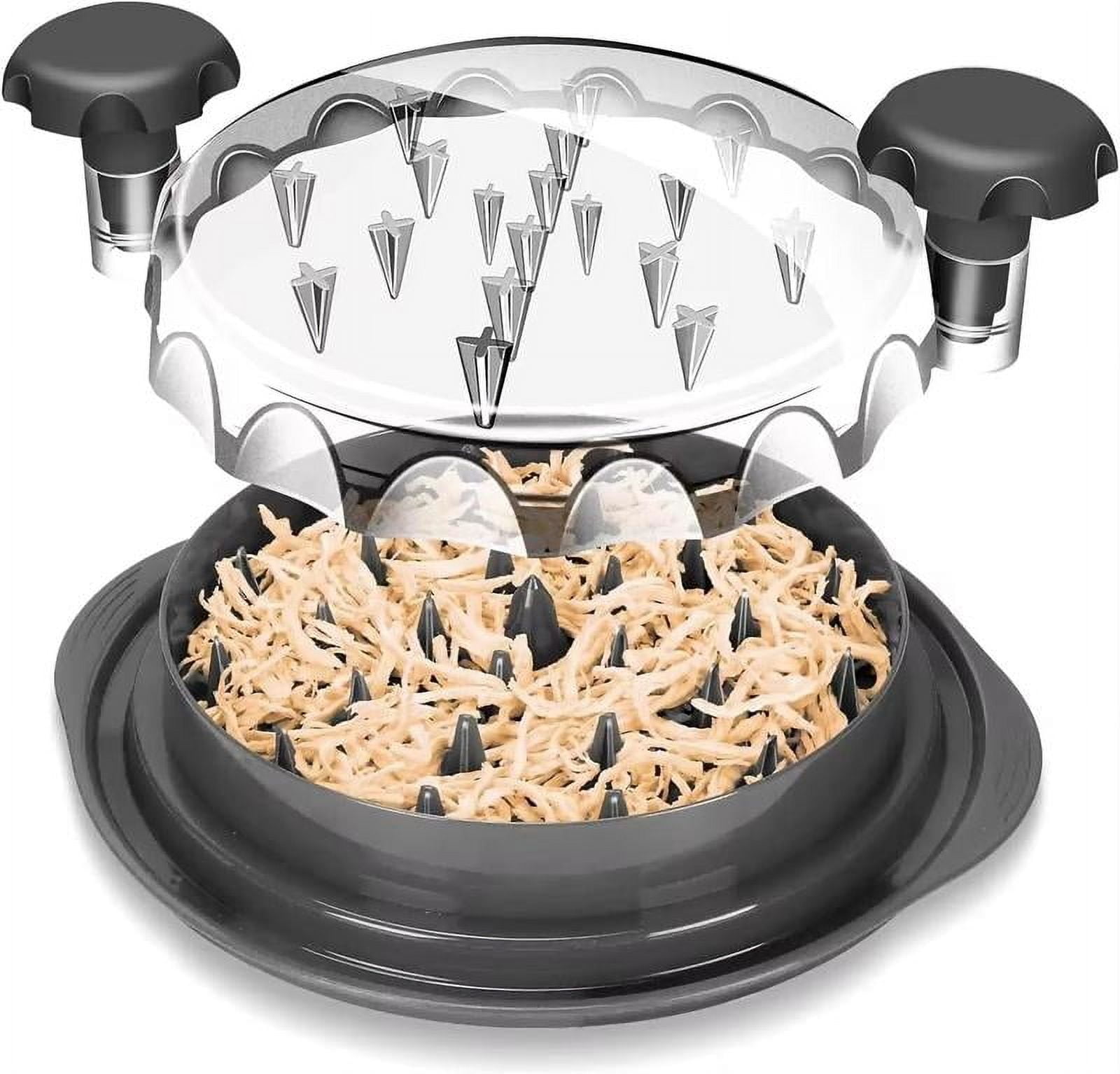 2025 New Round Plastic Manual Cooked Pork Shred Meat Shredders Bbq Tool ...