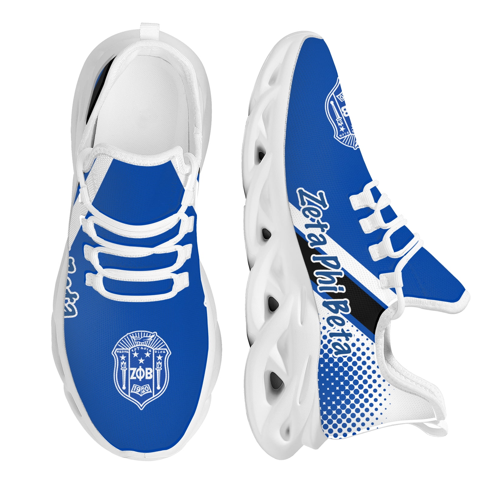 2025 New Running Casual Shoes Zeta Phi Beta Design Women Cushioning ...