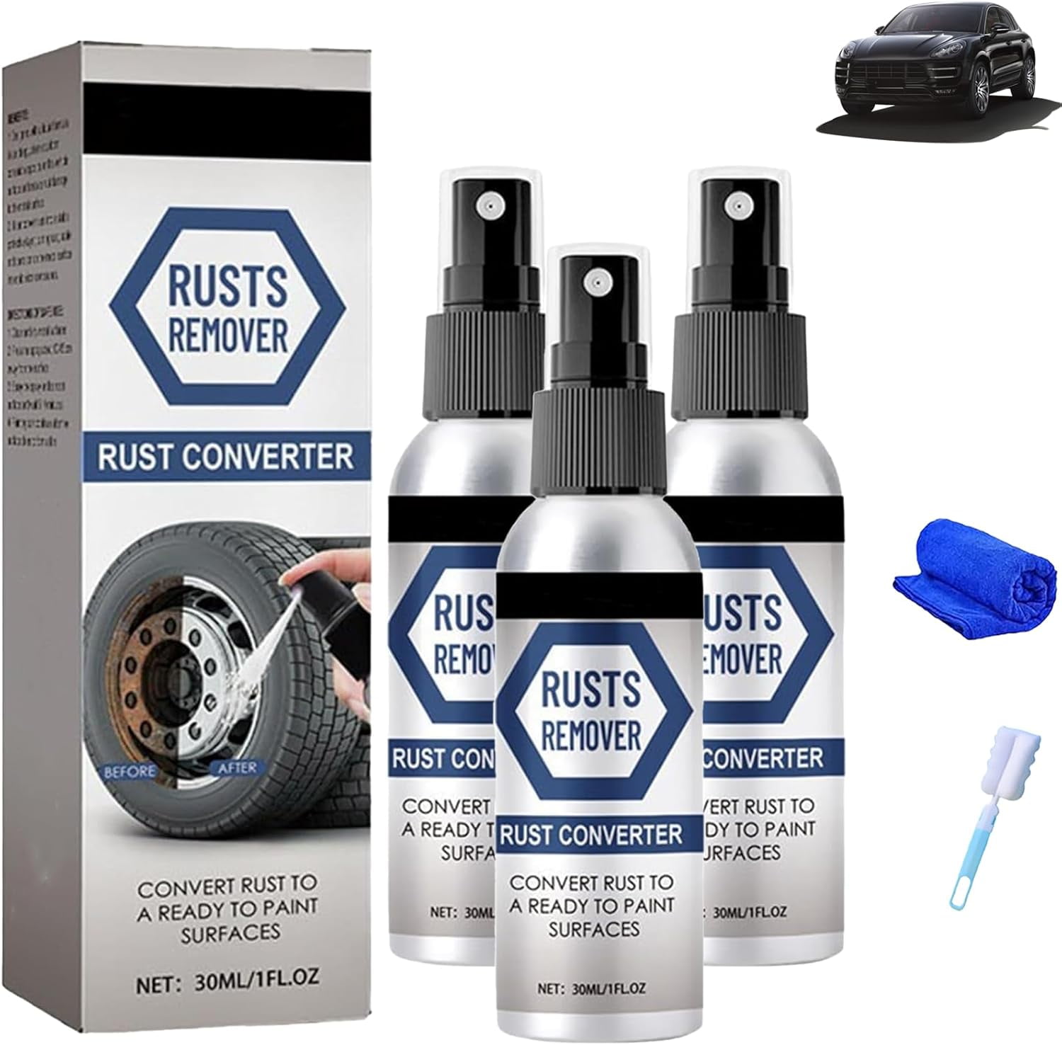 2025 New Rust Remover for Metal - 5 Pcs Upgraded Nexa 2.0 Anti Rusts ...