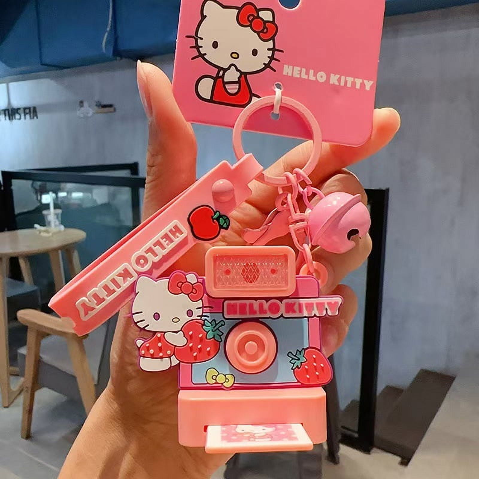 2025 New Sanrio Kulomi Doll Keychain Female Cute Jade Plush Camera ...