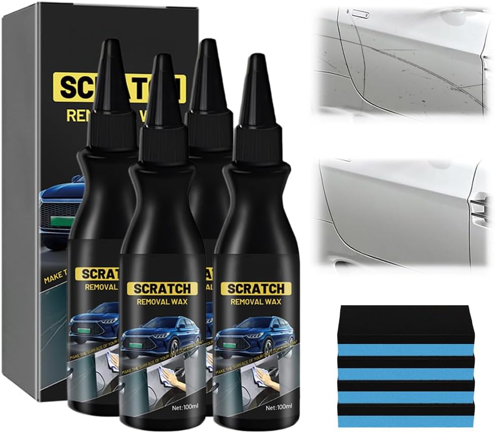 2025 New Scratch Repair Wax for Car, Car Scratch Remover Kit Car ...