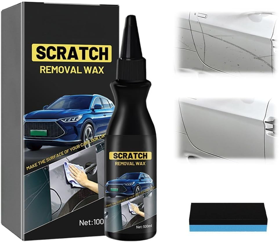 2025 New Scratch Repair Wax for Car, Car Scratch Remover Kit Car Scratch Repair Paste Polishing ...