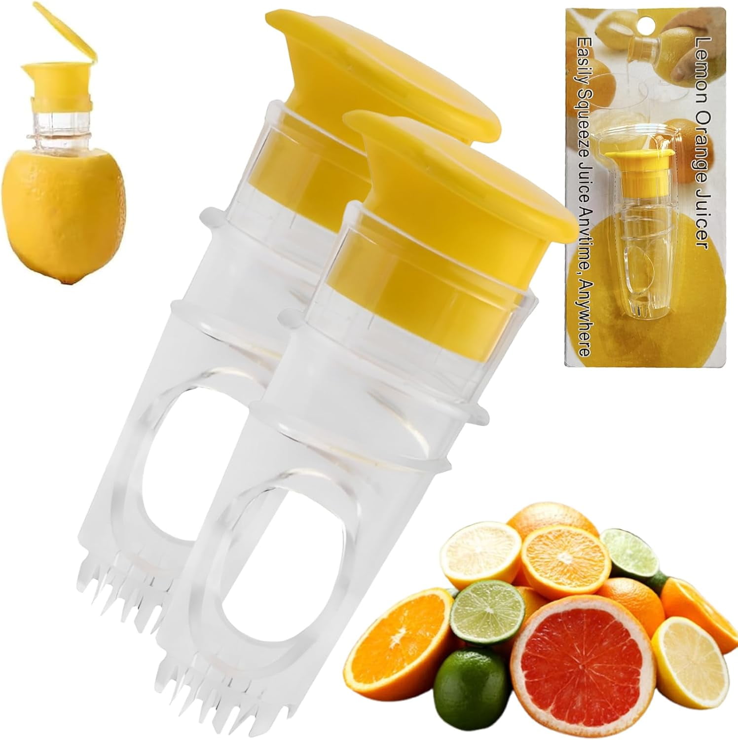 2025 New Screw-Top Lemon Squeezer, Lemon Juicer Squeezer, Portable ...