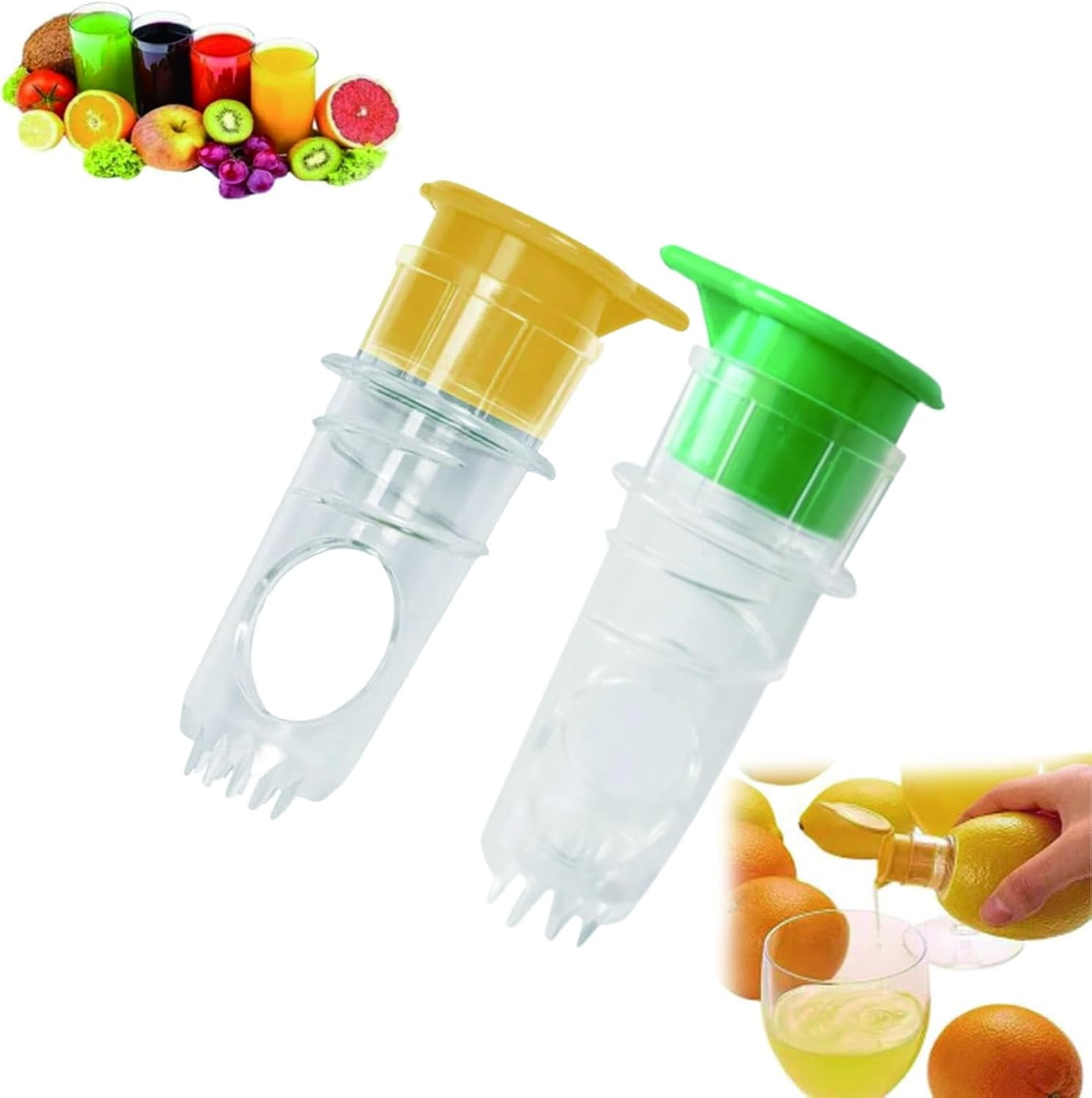 2025 New Screw-Top Lemon Squeezer, Lemon Mini Squeezer Screw Top with ...