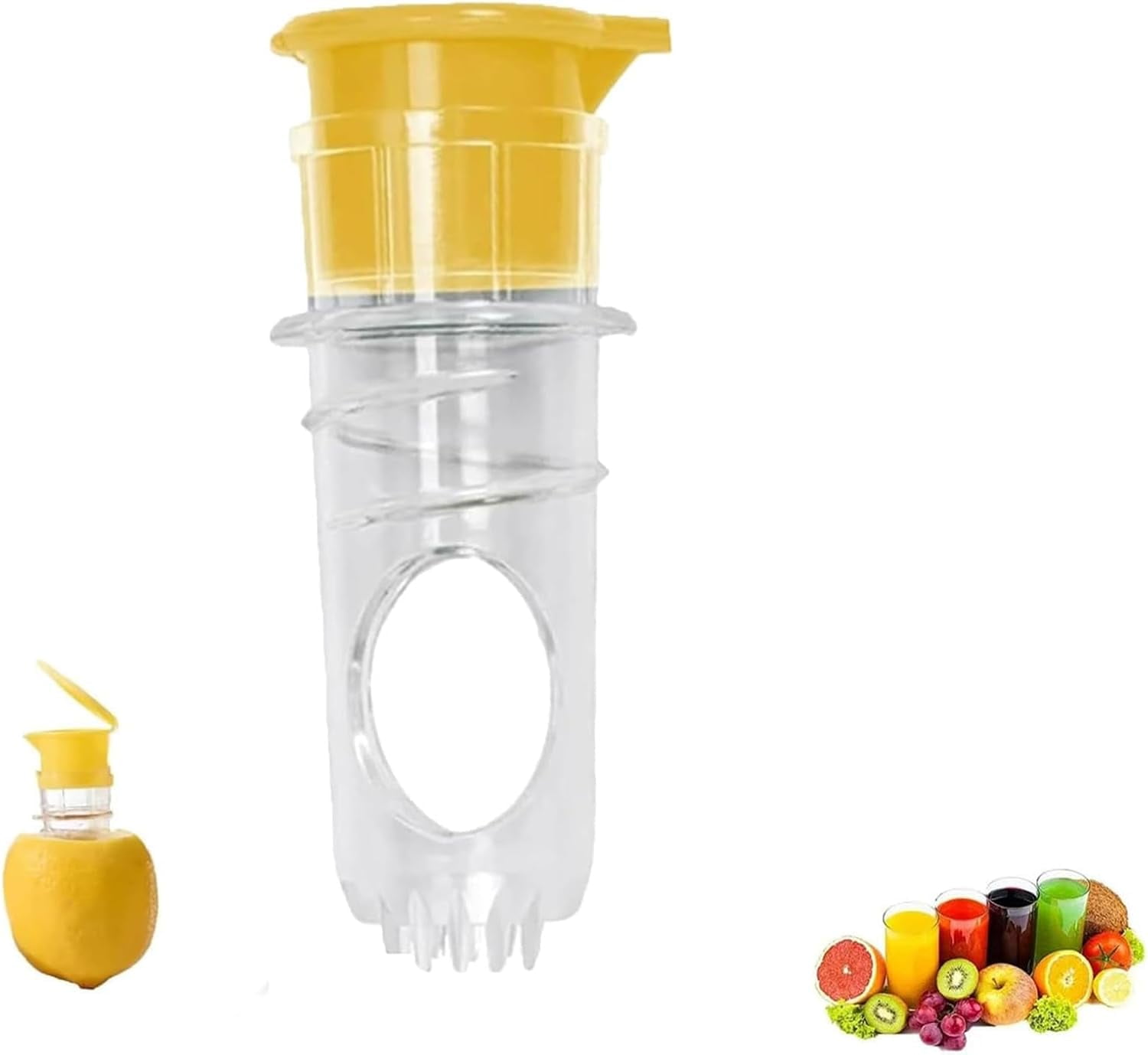2025 New Screw-Top Lemon Squeezer, Lemon Mini Squeezer, Versatile ...