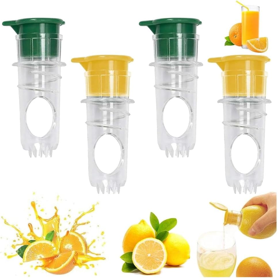 2025 New Screw-Top Lemon Squeezer Manual Juice Extractor with Built-In ...