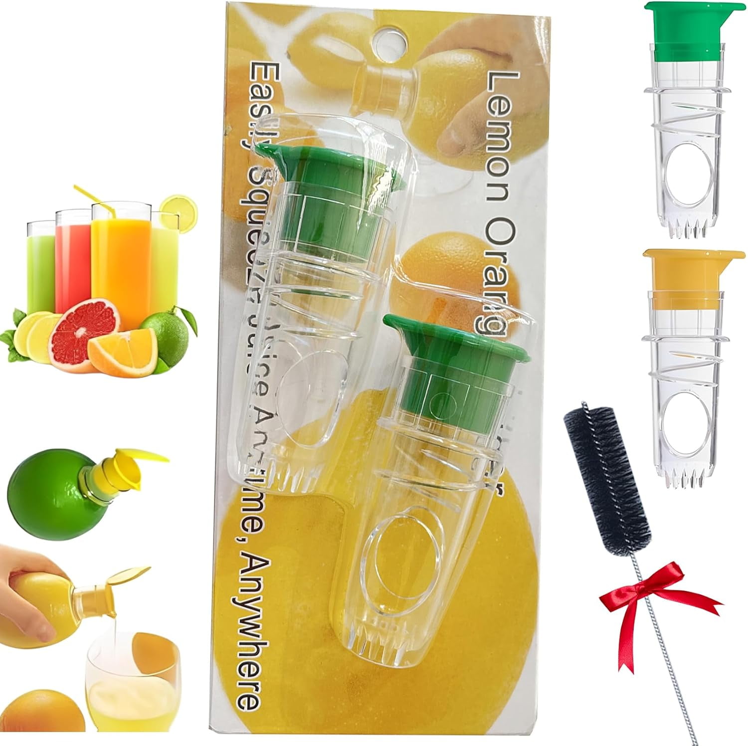 2025 New Screw-Top Lemon Squeezer, Manual Press juice extractor Built ...